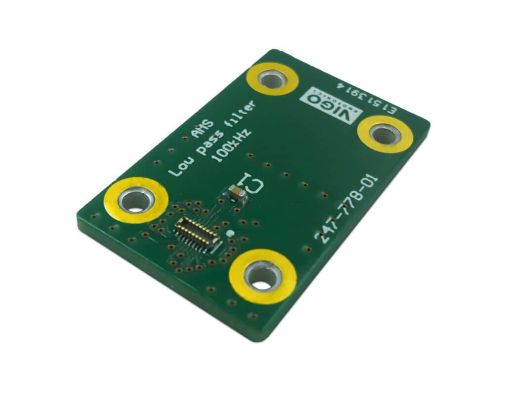 Low pass filter for the AMS detection module series AMS-100k-LPF - VIGO ...