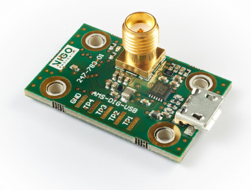 USB addon for the AMS-DIG-PROC board AMS-DIG-USB - VIGO Photonics