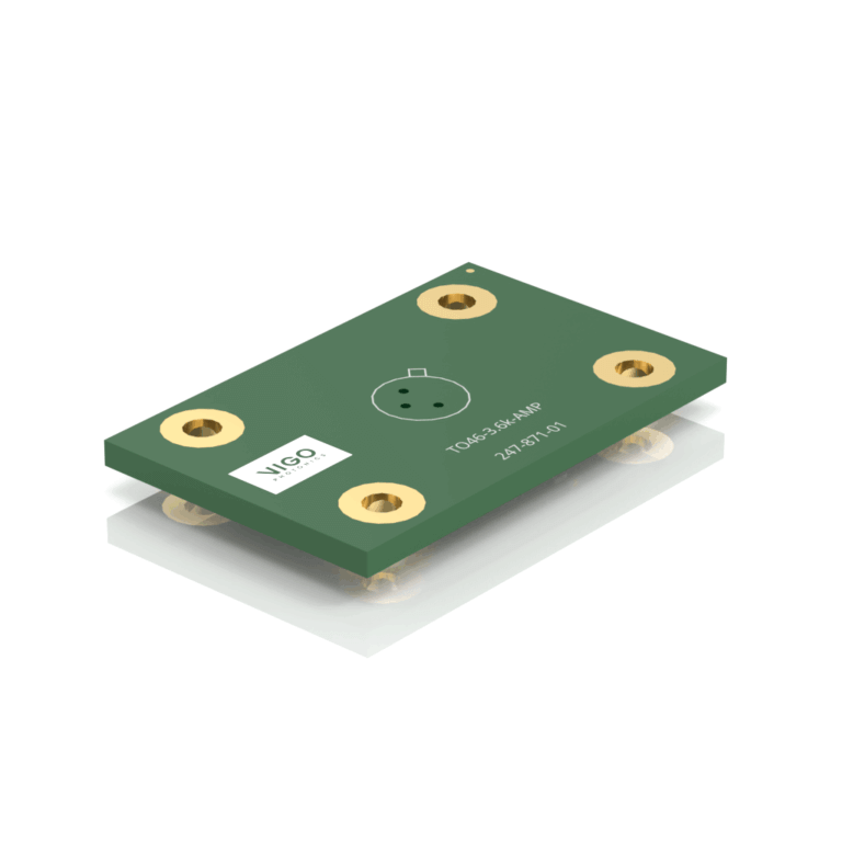 Differential amplifier for the TO46 detectors TO46-3.6k-AMP - VIGO ...